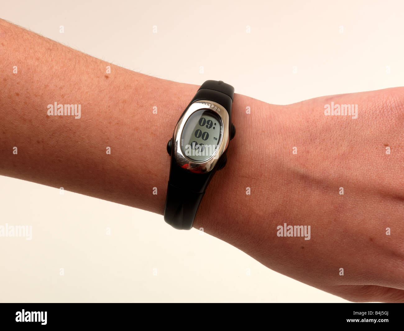 Wrist watch digital hi-res stock photography and images - Alamy