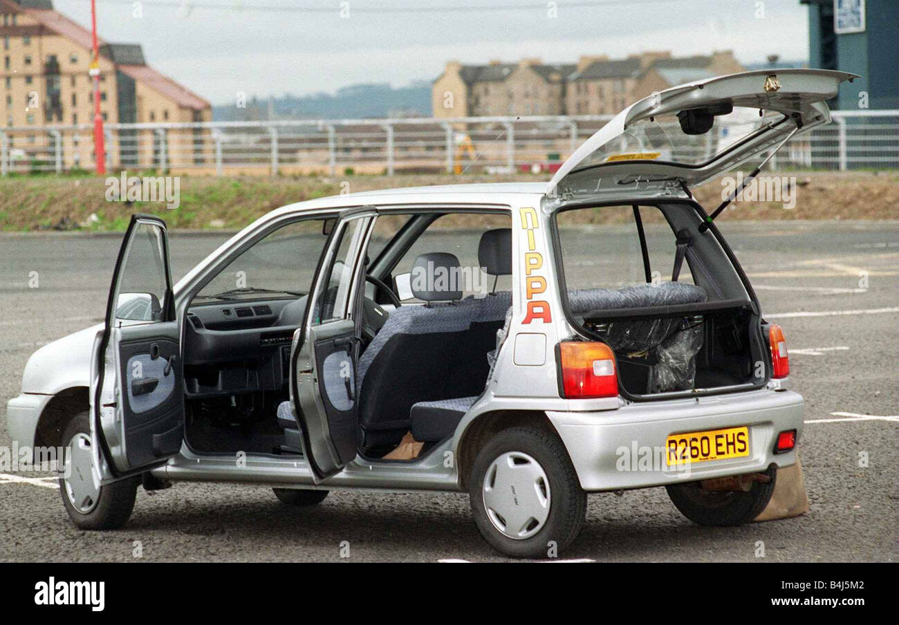 Perodna Nippa car April 1998 Stock Photo - Alamy
