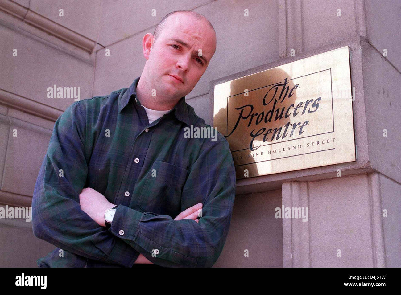 Pat Harkins Gregory s Girl actor June 1998 standing at The Producers ...