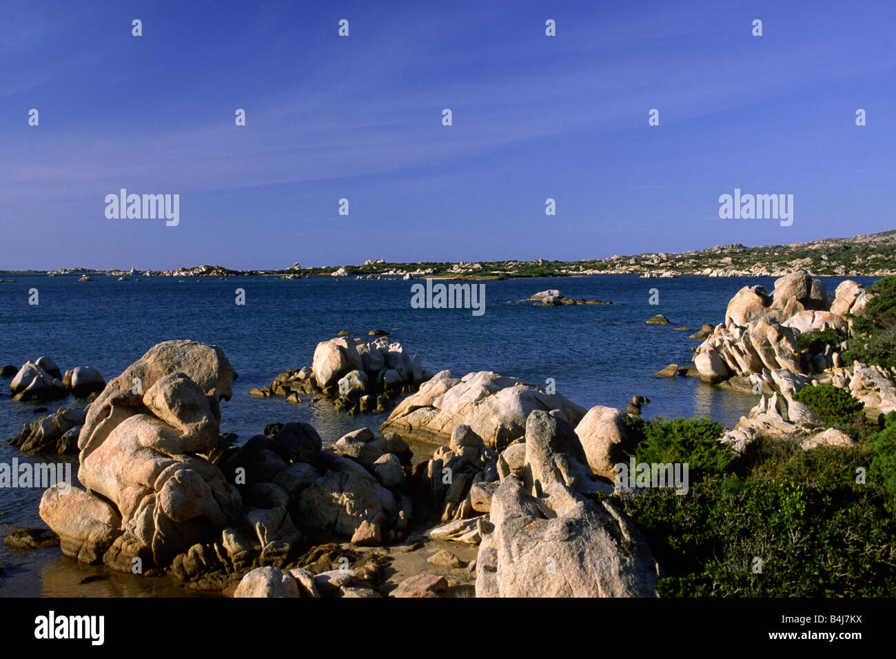Italy, Sardinia, La Maddalena Archipelago National Park, Caprera island ...