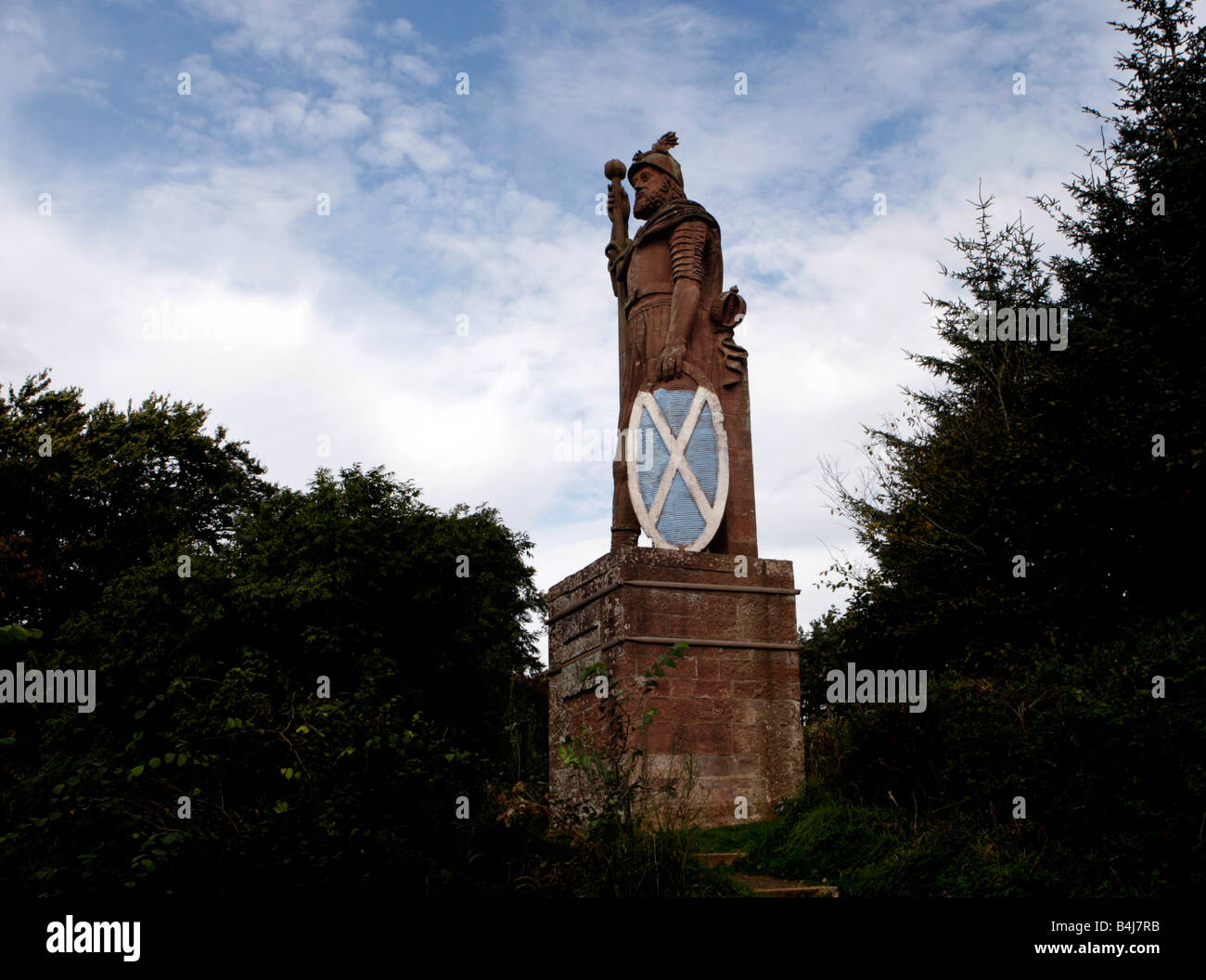 William wallace statue scottish borders hi-res stock photography and ...