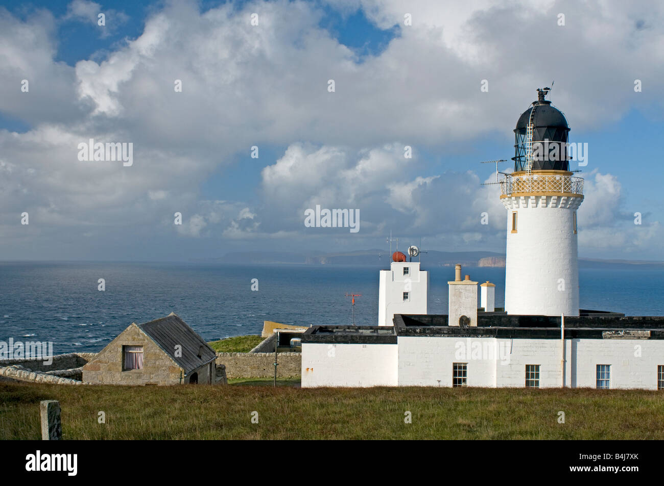 Dunnet Head Lighthouse Caithness Scottish Highlands UK Stock Photo - Alamy
