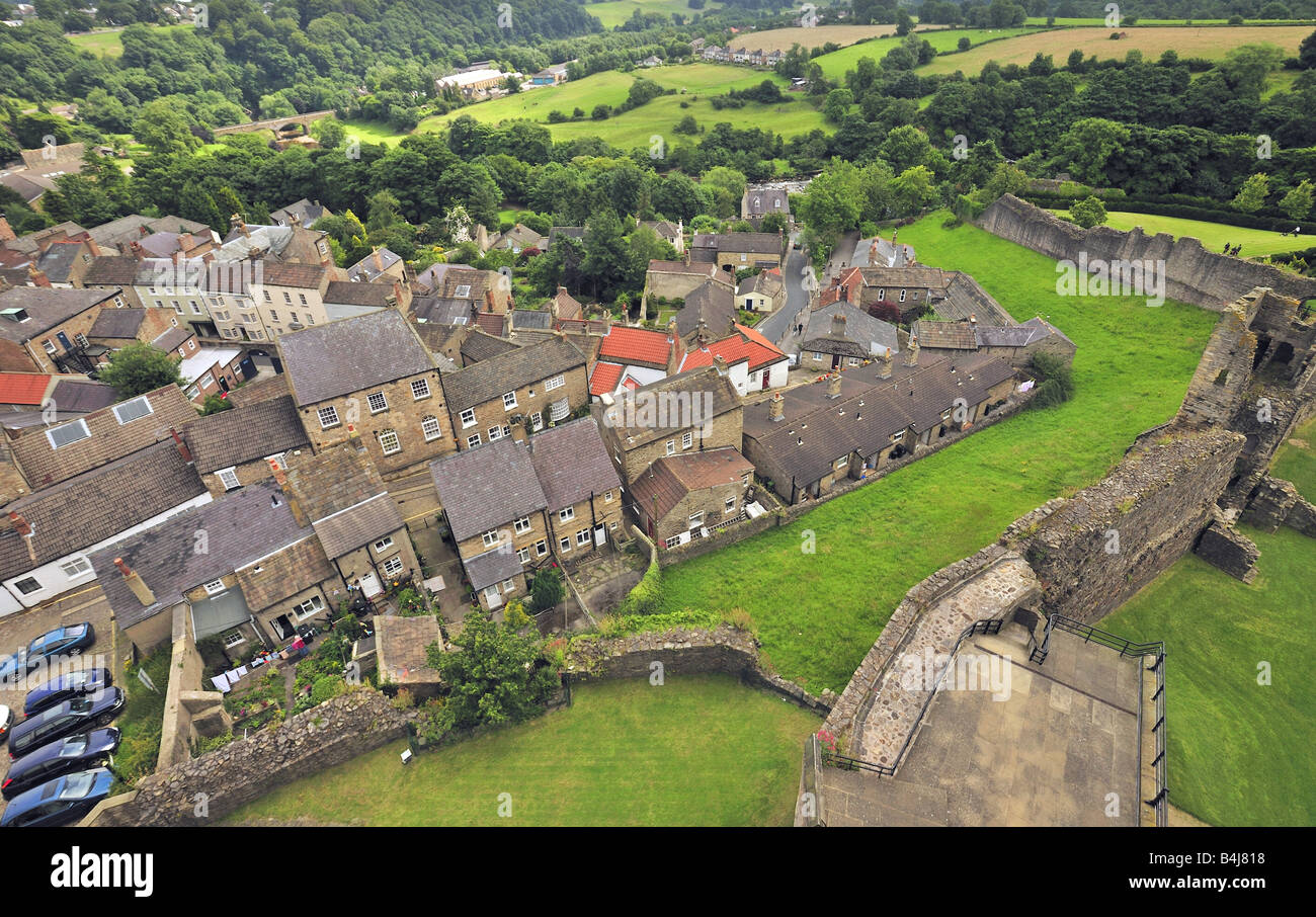 Richmond town yorkshire dales hi-res stock photography and images - Alamy