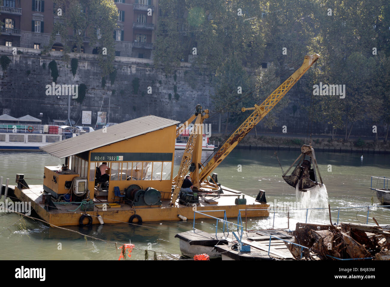 Dredging river hi-res stock photography and images - Alamy