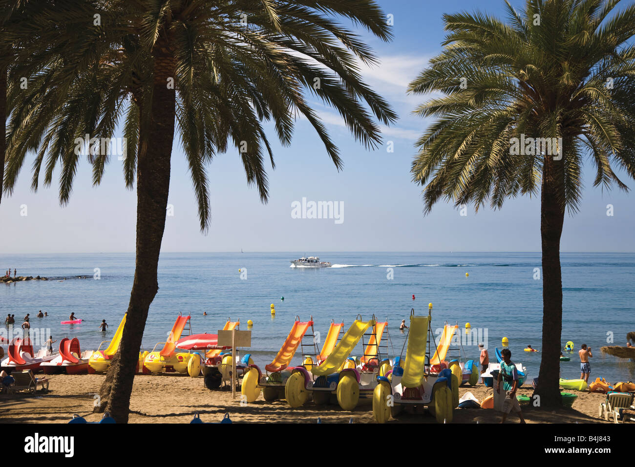 Marbella beach resort hi-res stock photography and images - Alamy