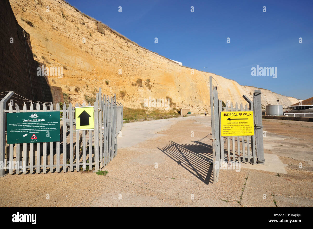 The undercliff walk brighton hi-res stock photography and images - Alamy