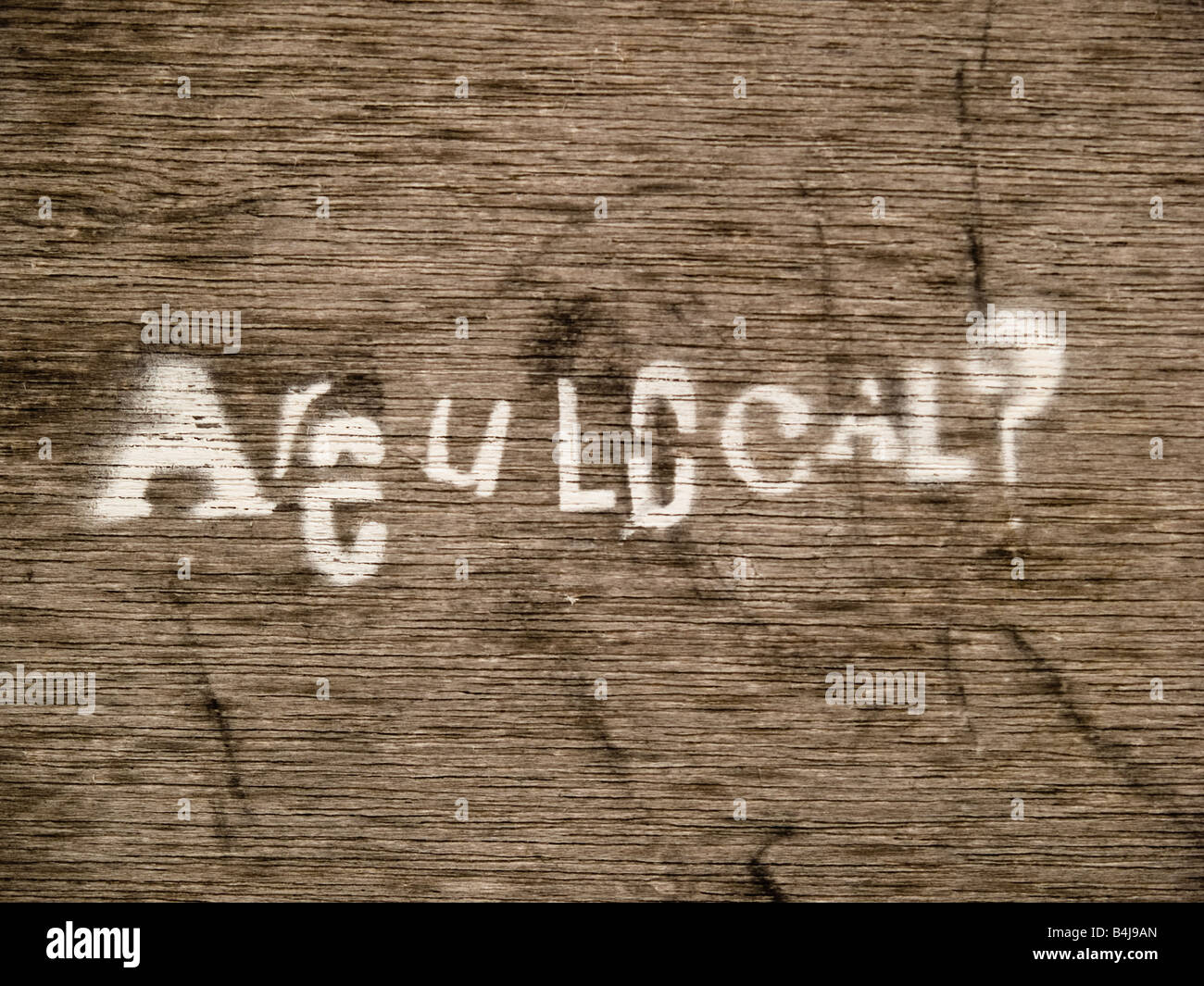 Are u local Stock Photo - Alamy