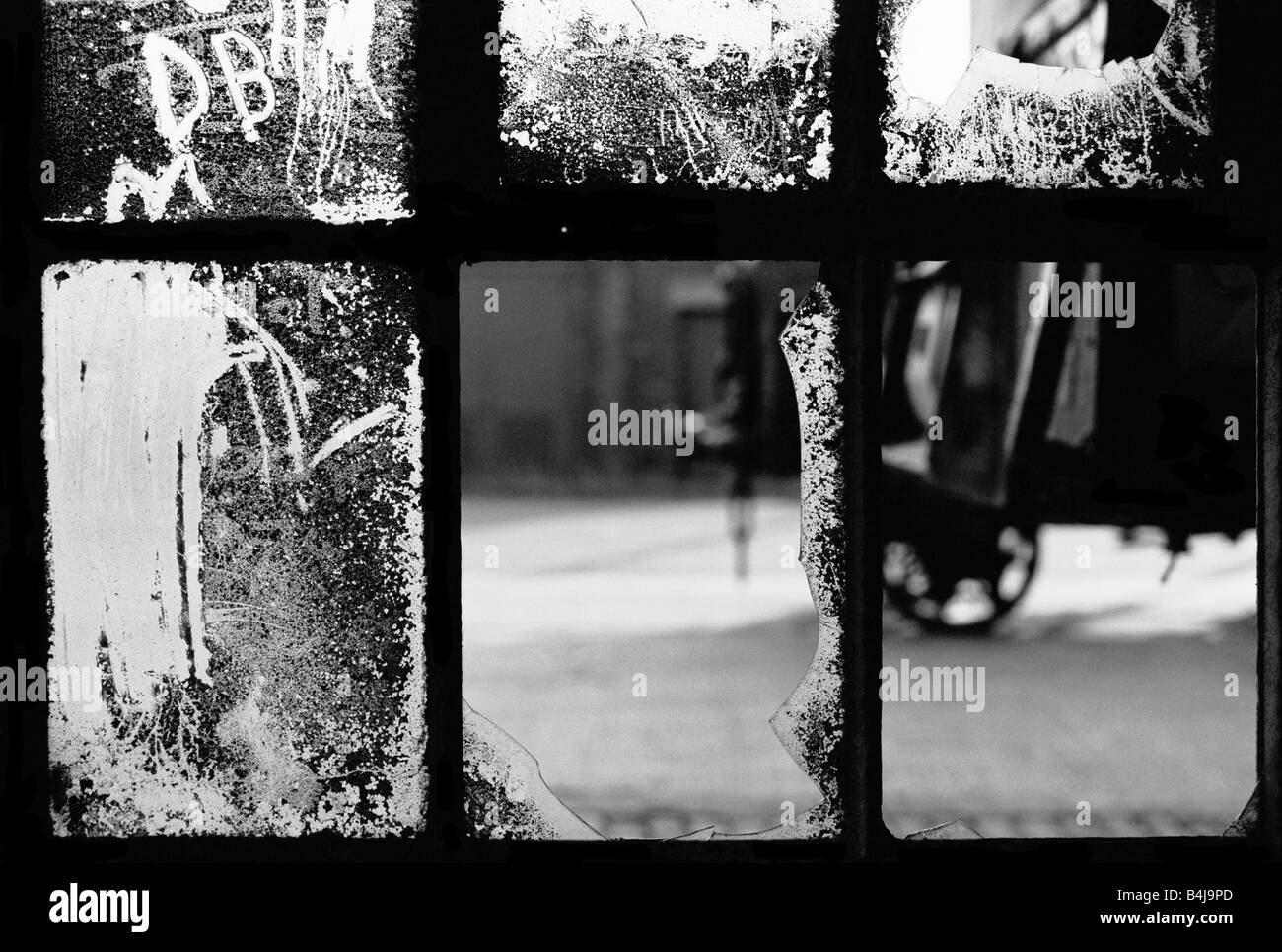 Scene of industrial decay Stock Photo - Alamy