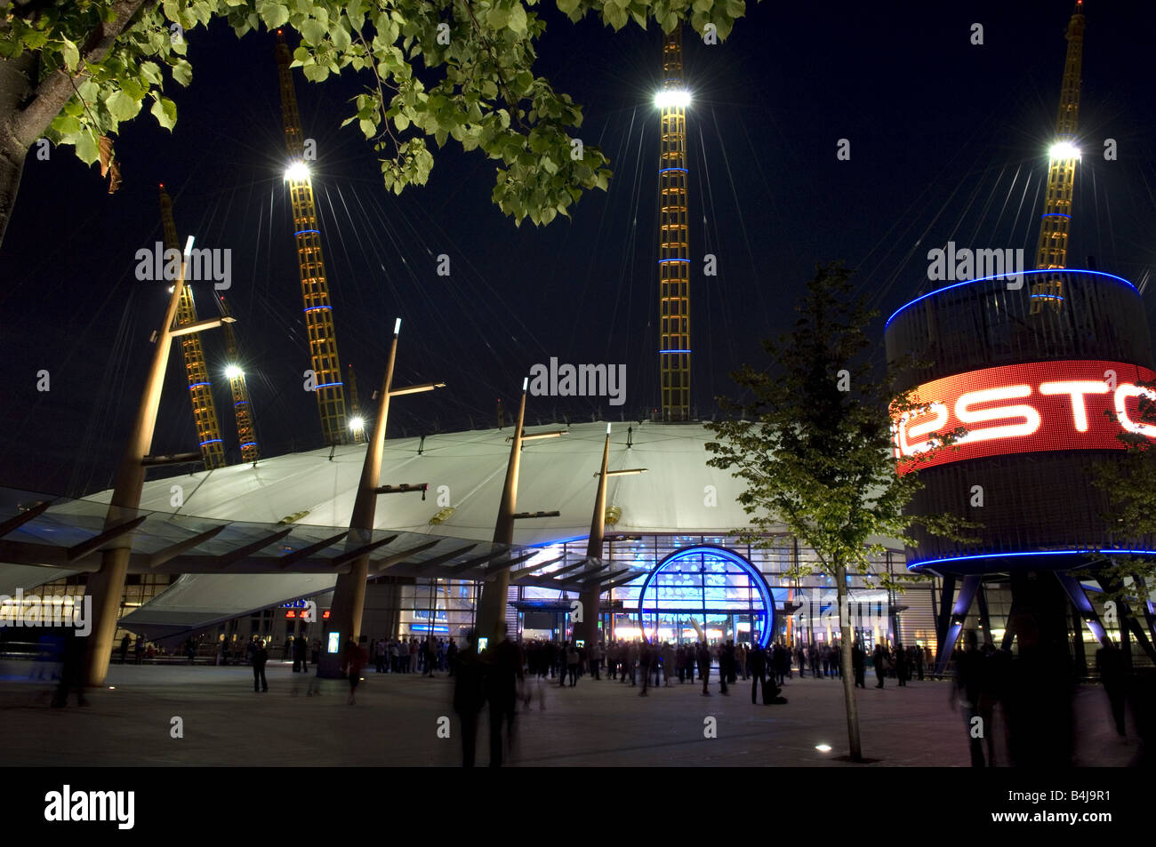 The O2 Arena at night, London Stock Photo - Alamy