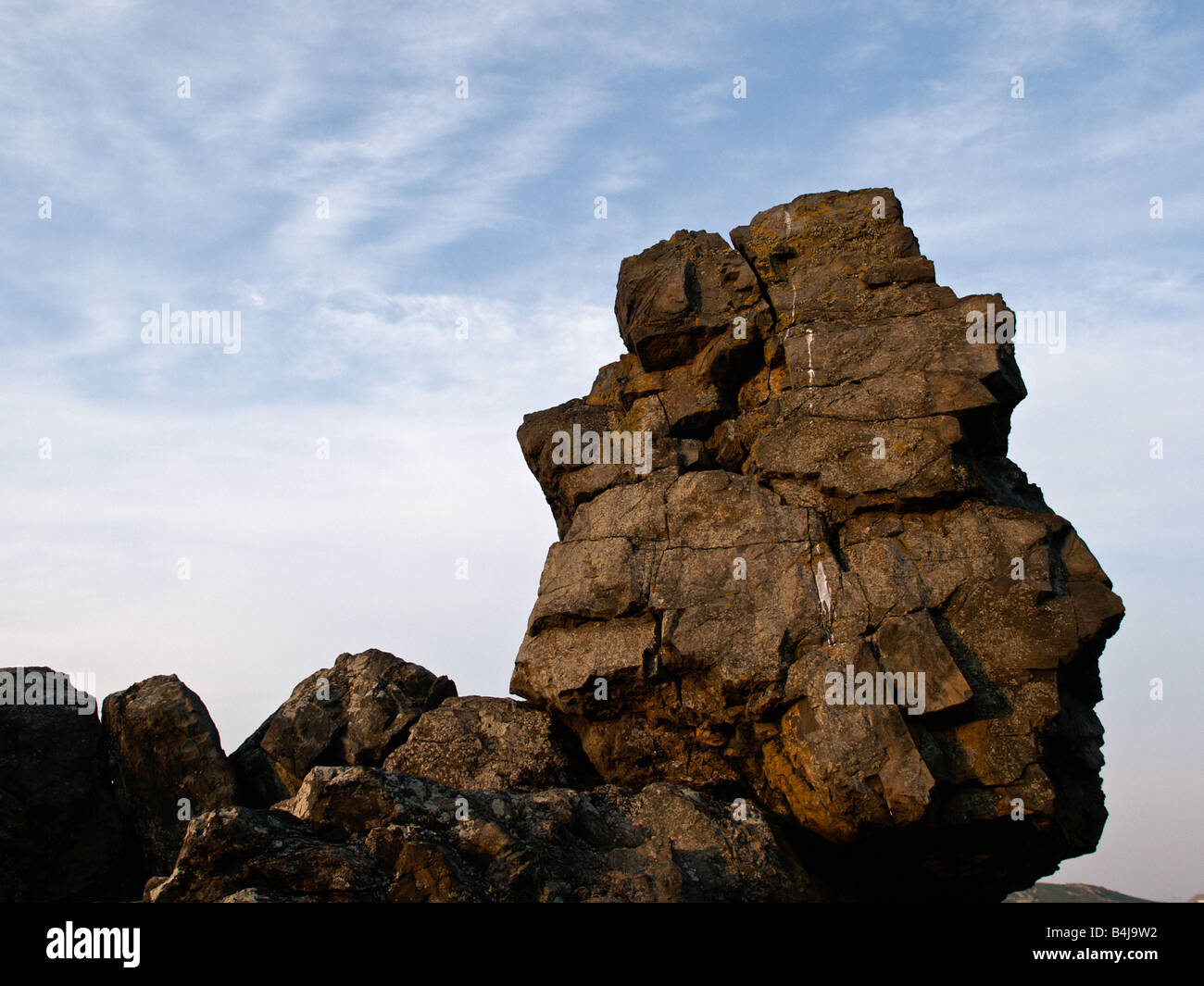 Mans head st ives hi-res stock photography and images - Alamy