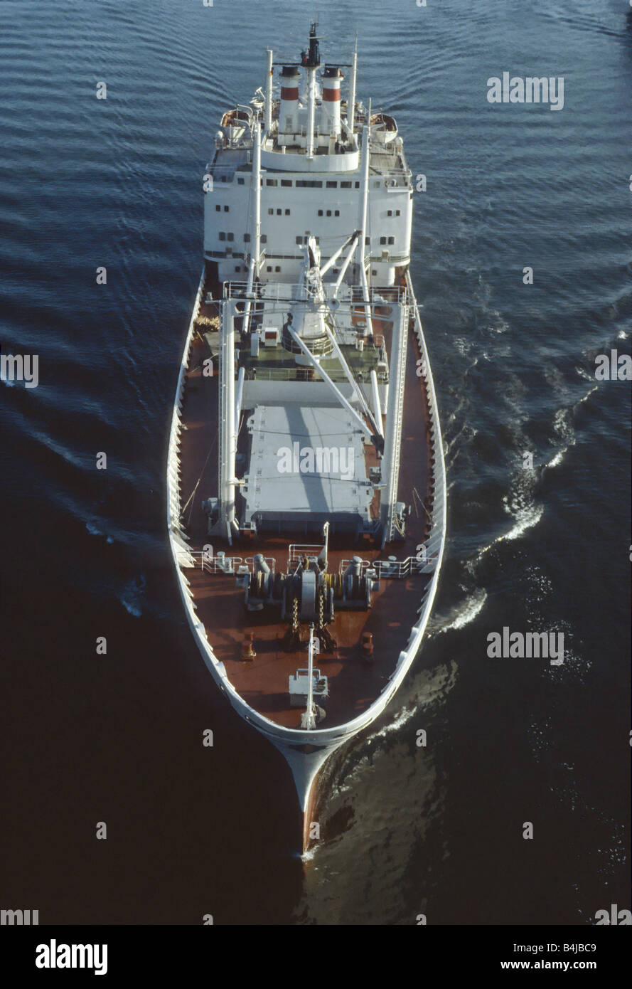 Reefer Vessel "Kuldiga" passing through the Kiel-Canal, Germany Stock ...