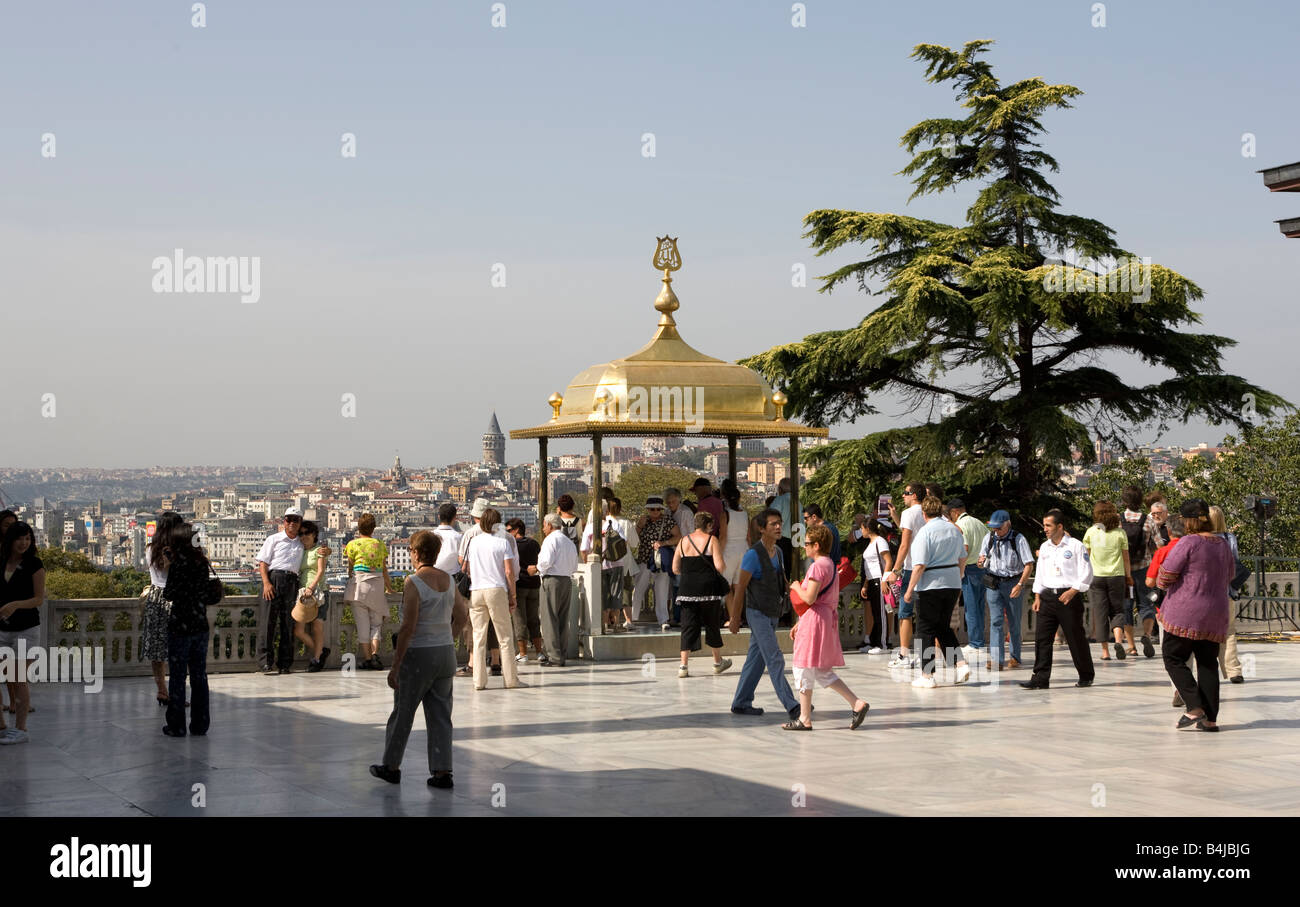 Topkapi palace terrace istanbul turkey hi-res stock photography and ...