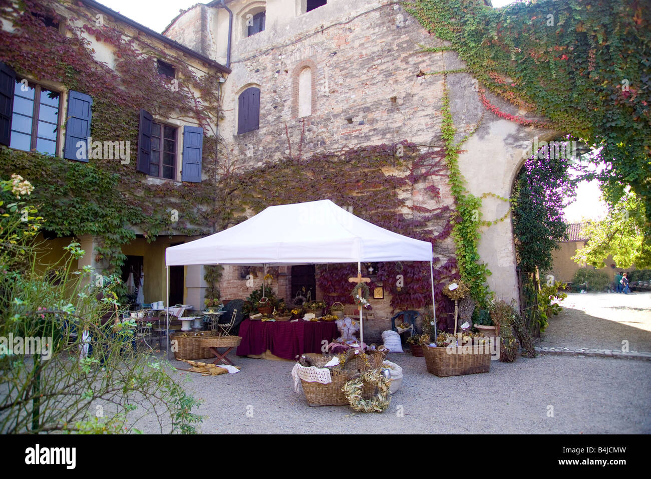 Frutti Antichi Farmers Market Castello di Paderna Piacenza Italy Stock ...