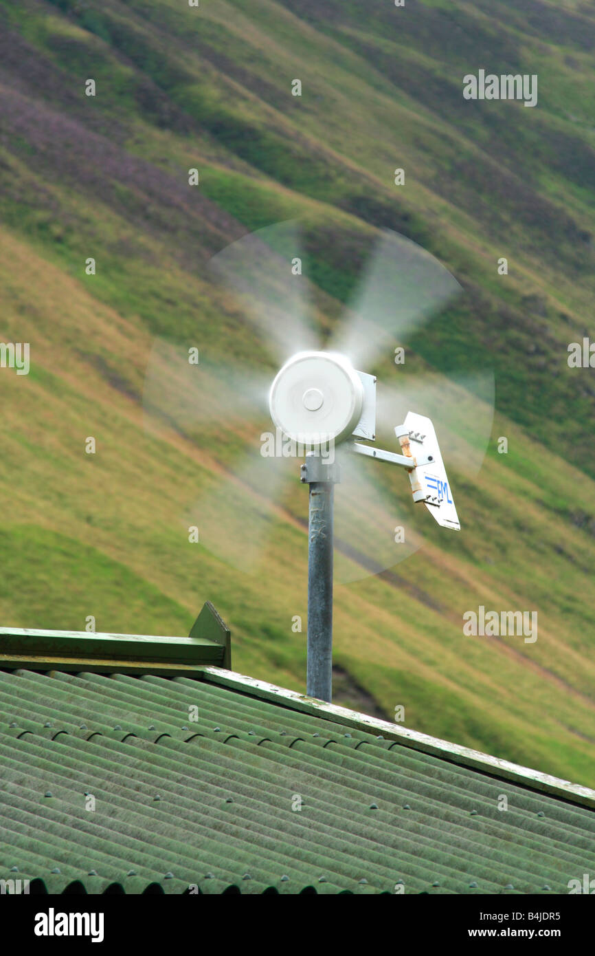 Roof Top Mounted Wind Turbine Stock Photo - Alamy