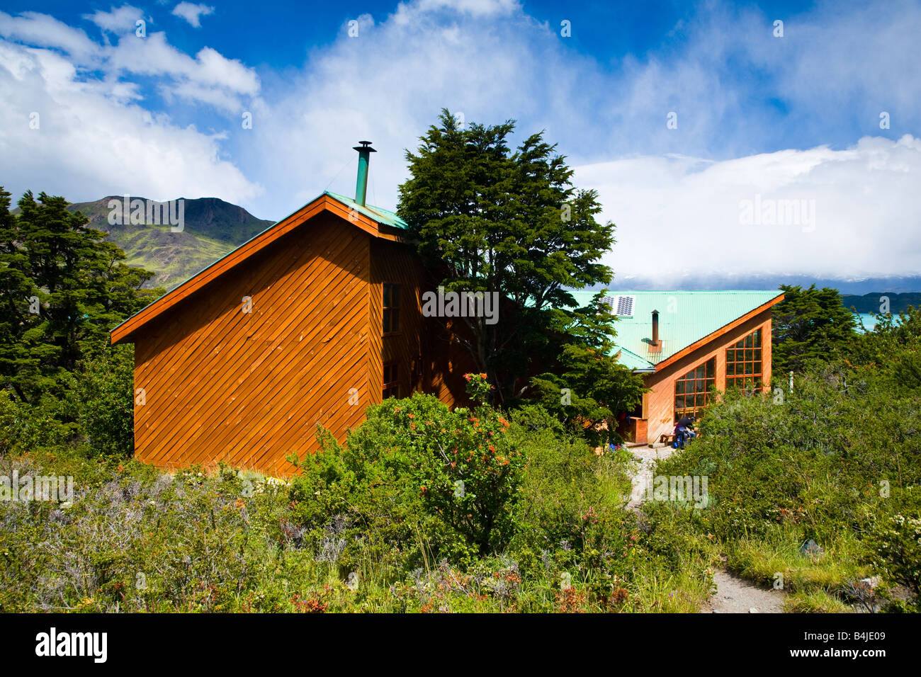 Refuge hut patagonia track hi-res stock photography and images - Alamy