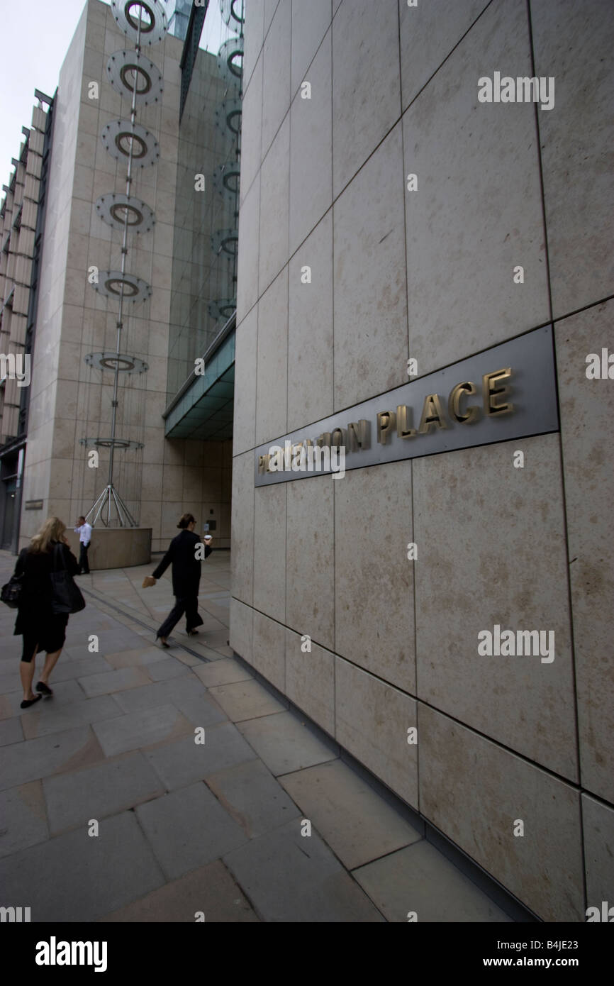 Plantation place, City of London office complex,owned by Stobart ...