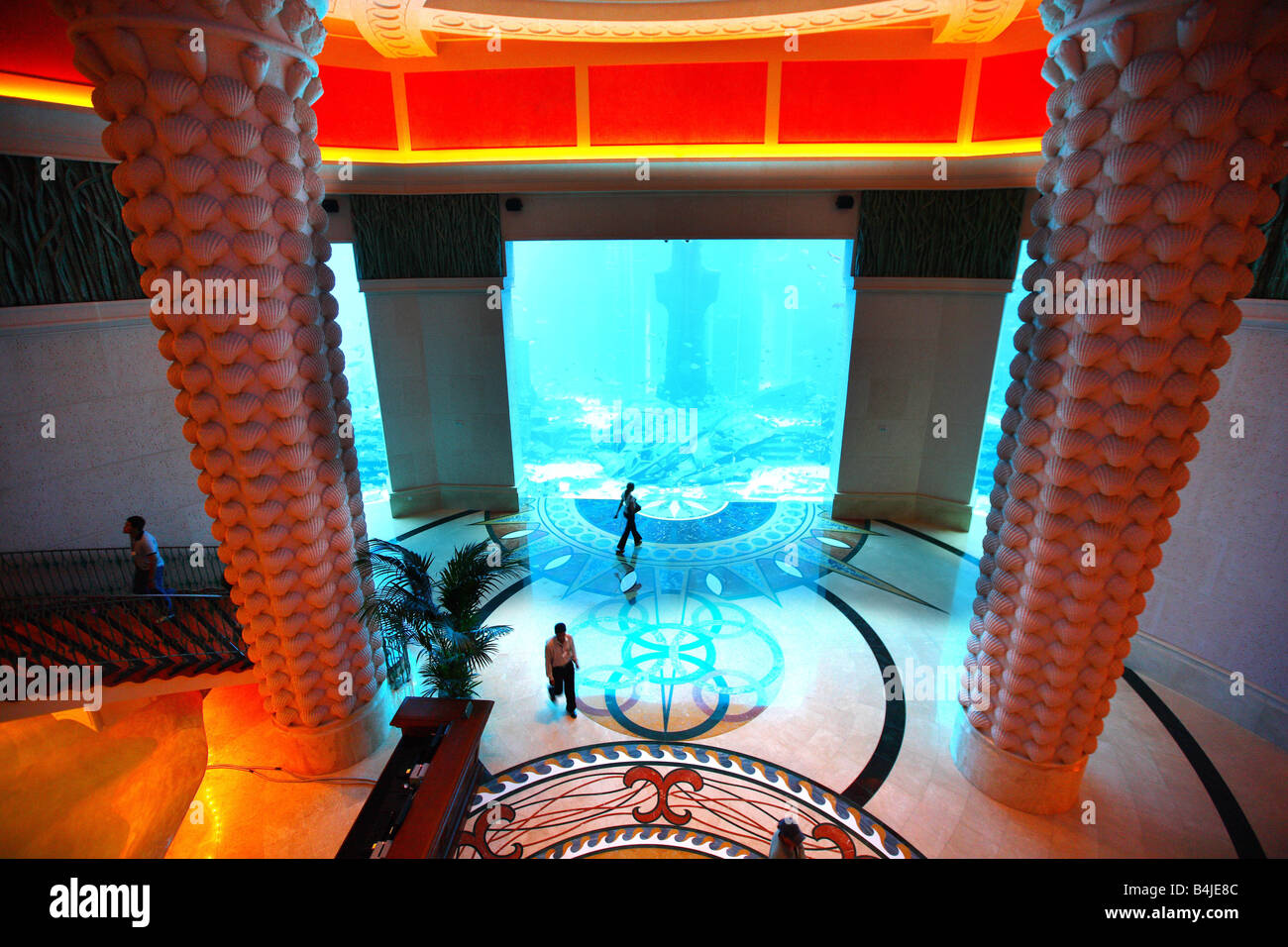 East Tower Lobby in the Ambassador Lagoon, 11-Million liter fish-tank ...