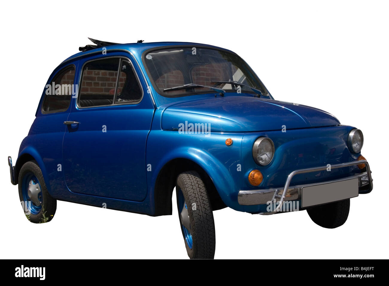 Vintage and Subcompact Fiat Nice italian car for the whole family Stock ...