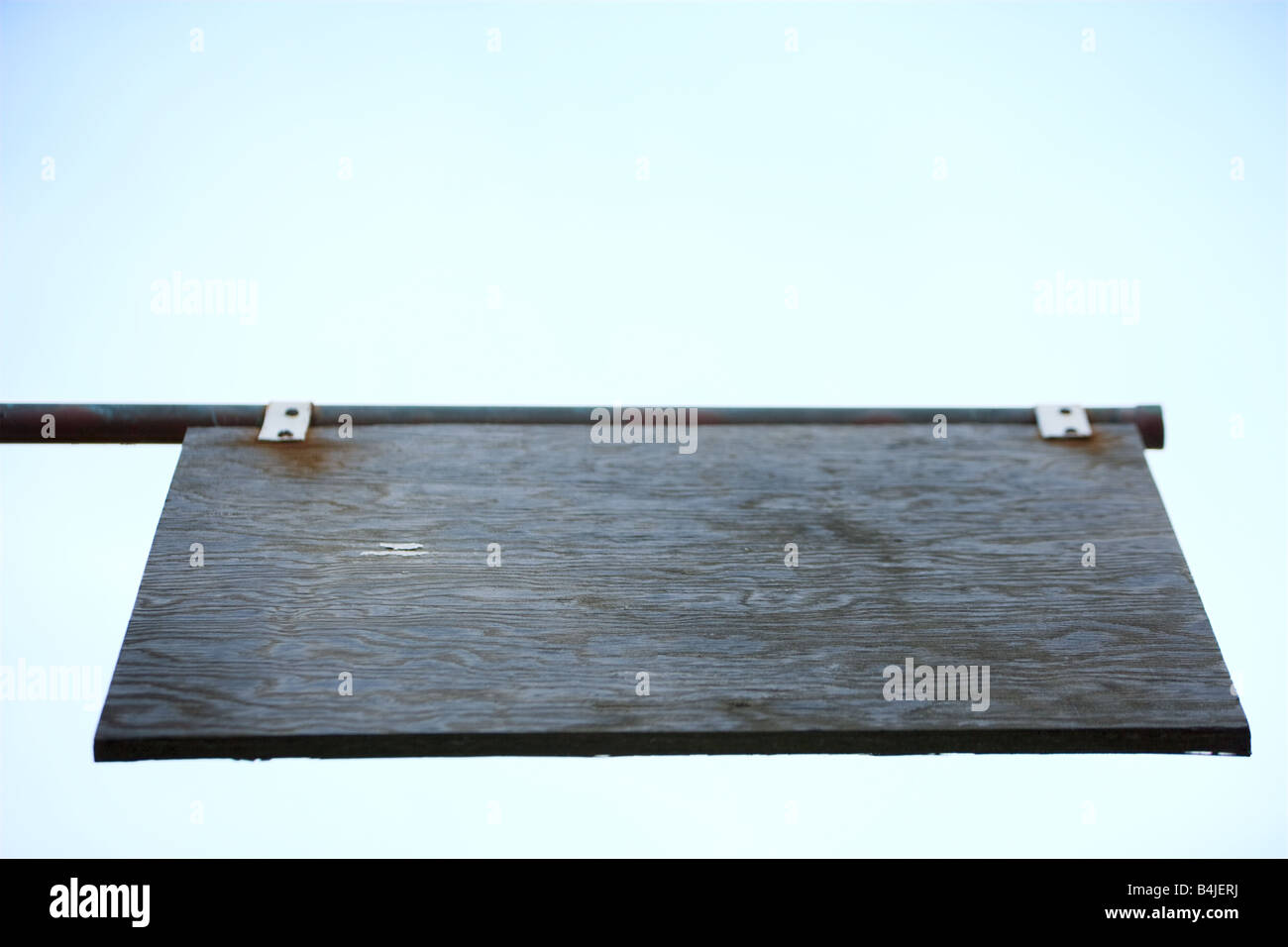 A blank wooden sign Stock Photo - Alamy