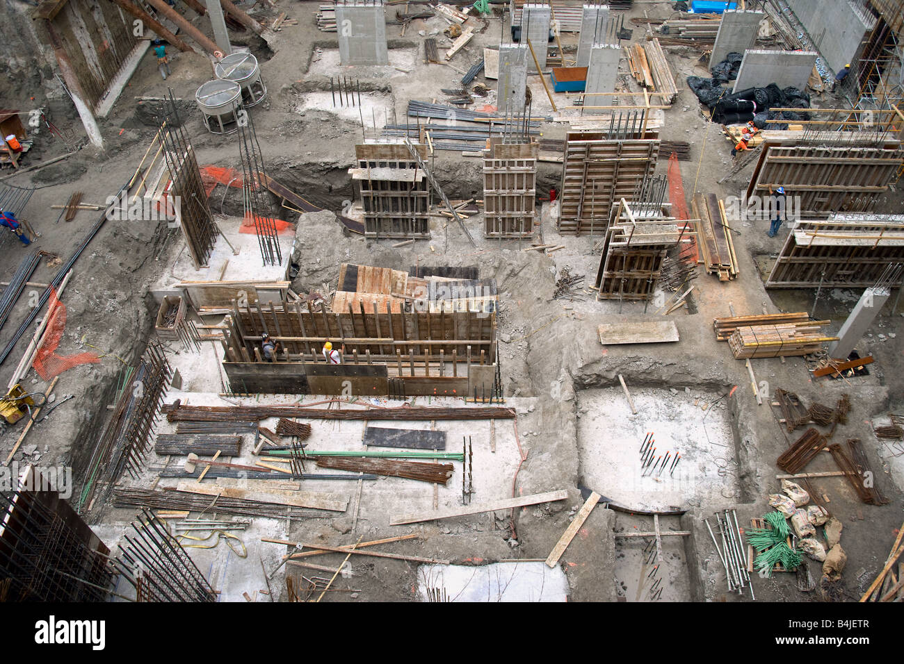 A building construction site Stock Photo - Alamy