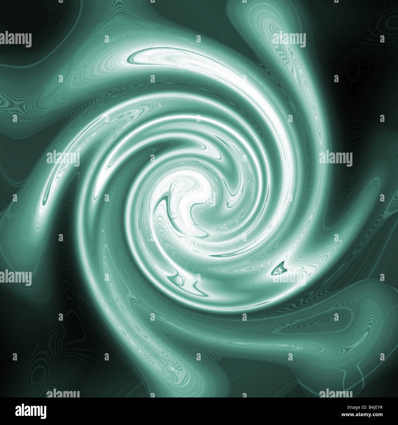 A turquoise twirl background illustration very abstract Stock Photo - Alamy