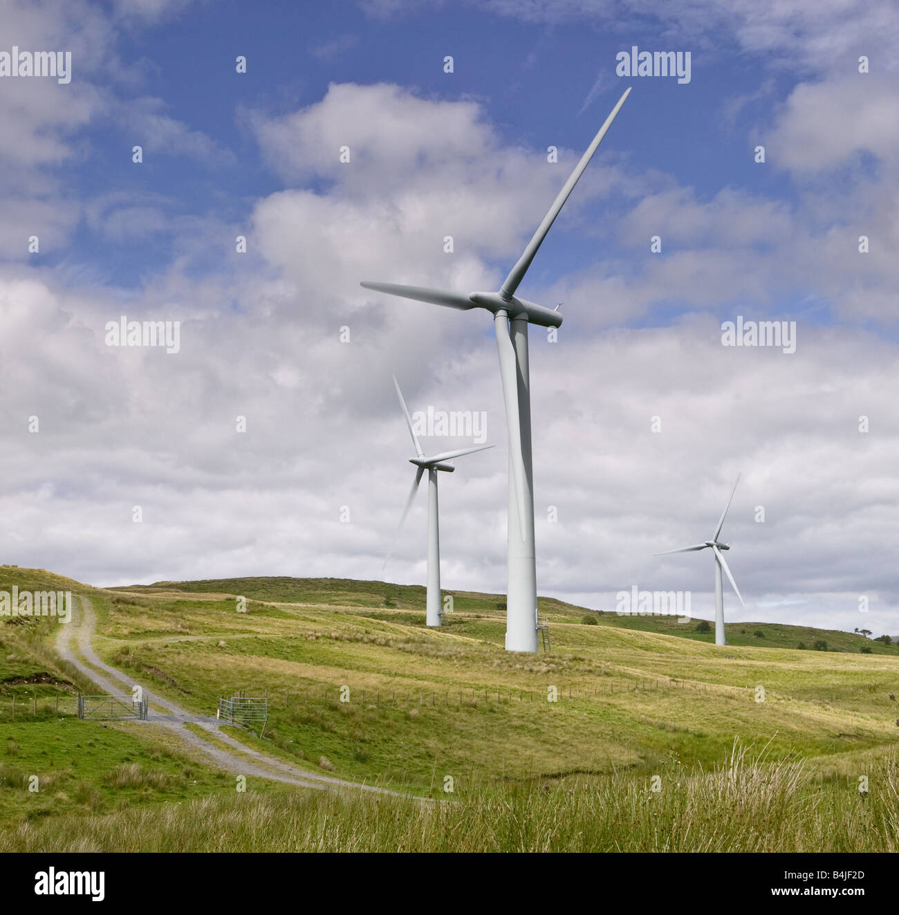 Wind turbines at the Lambrigg Wind Farm in Cumbria Stock Photo - Alamy