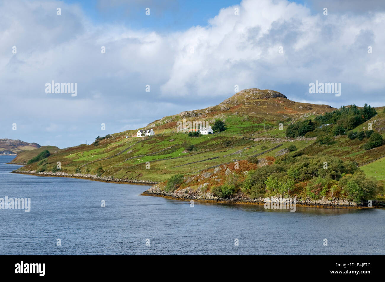 Scattered Crofting Communities above Loch Inchard, Riconich Sutherland ...