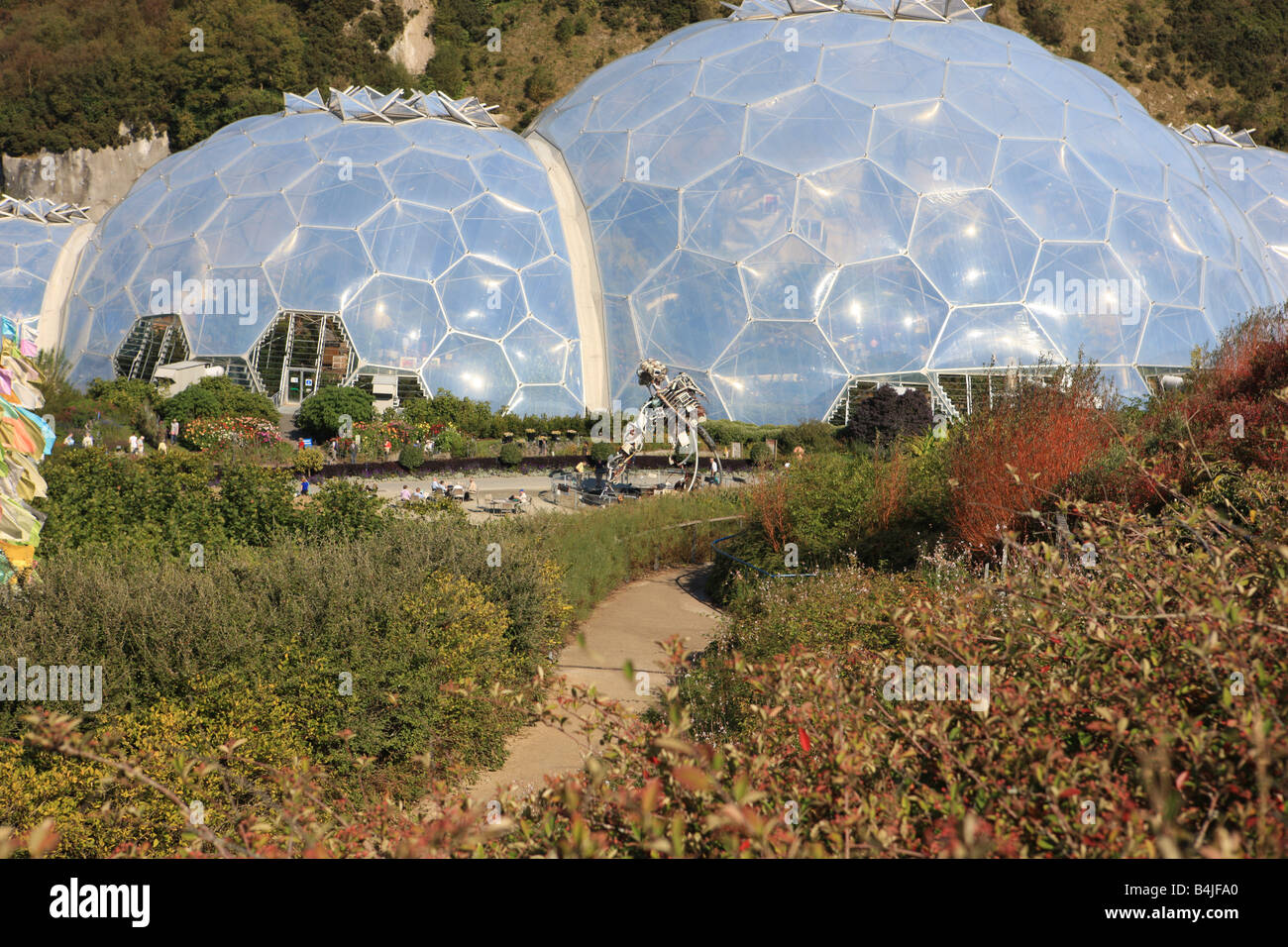 The Eden Project in Cornwall Stock Photo - Alamy