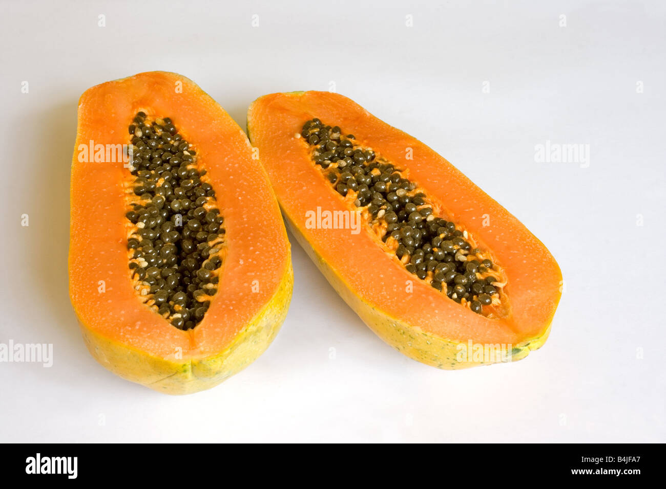 Cut Open Papaya High Resolution Stock Photography and Images - Alamy