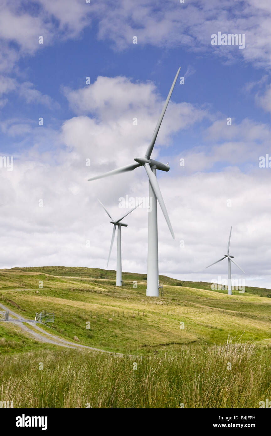 Wind turbines at the Lambrigg Wind Farm in Cumbria Stock Photo - Alamy