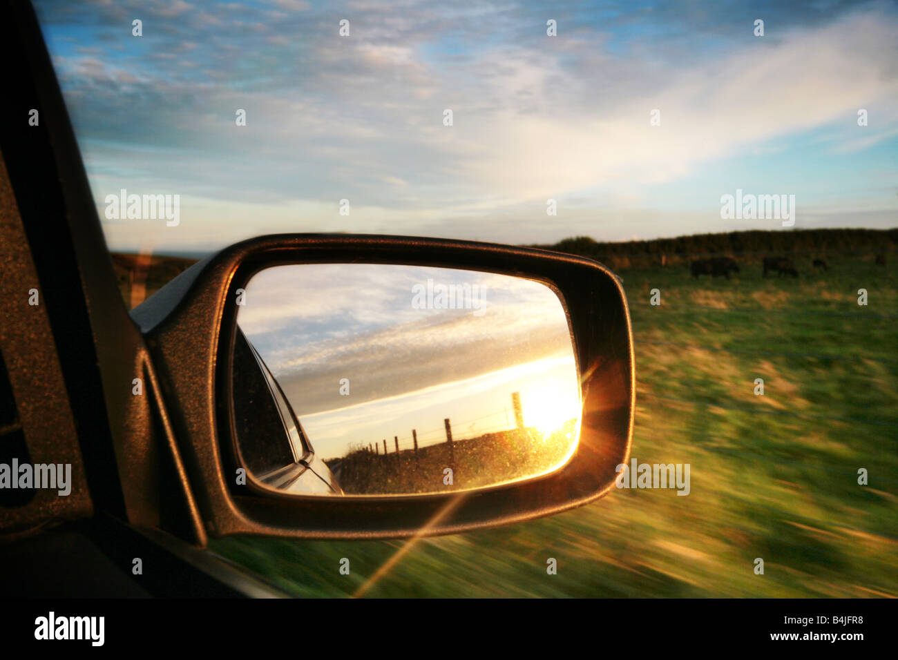 reflection in a mirror Stock Photo - Alamy
