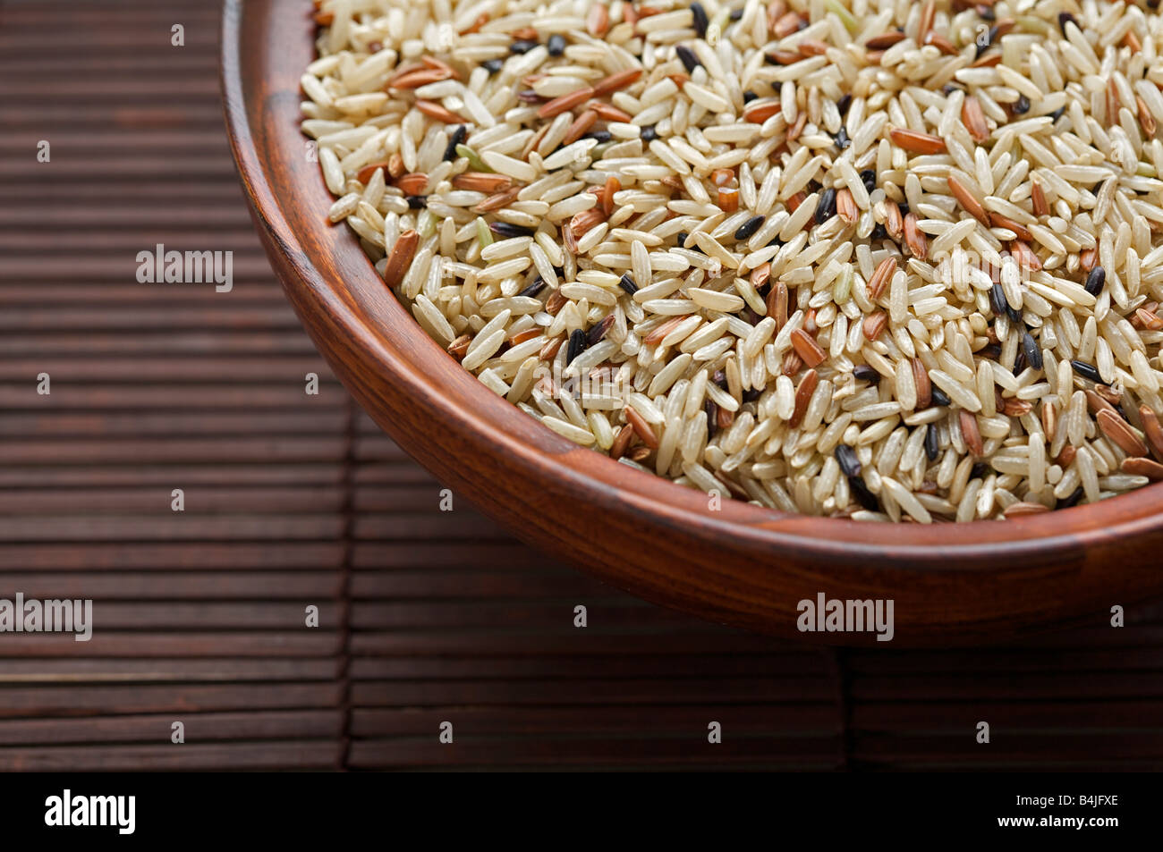 Mix of rice in bowls Stock Photo - Alamy