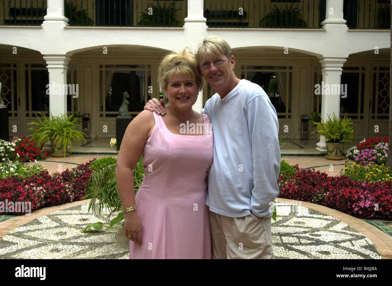 Claire and Kevin Kennedy March 2001 in Marbella Spain Coronation Street ...