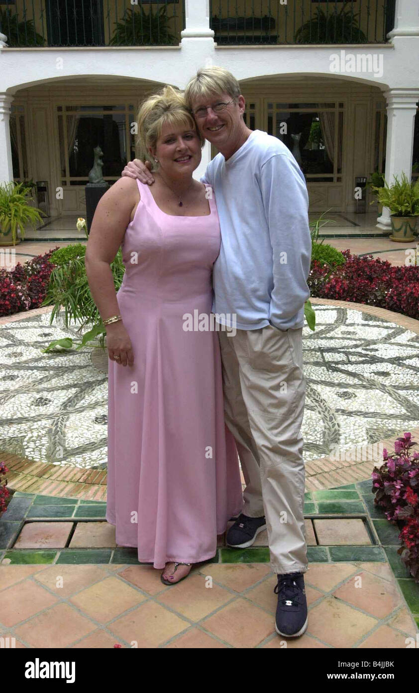 Claire and Kevin Kennedy March 2001 in Marbella Spain Coronation Street ...