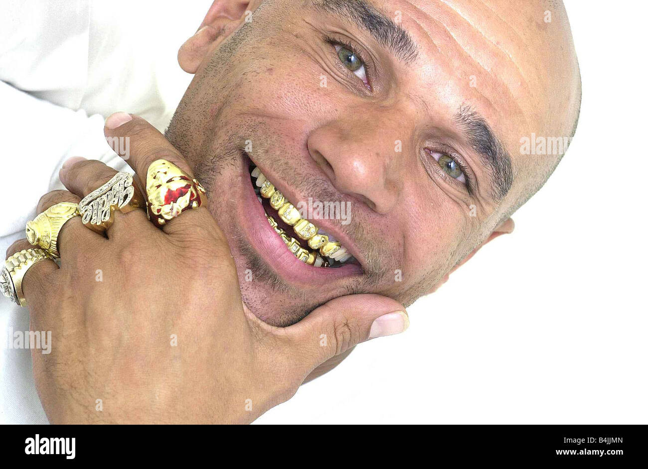 Goldie teeth hi-res stock photography and images - Alamy