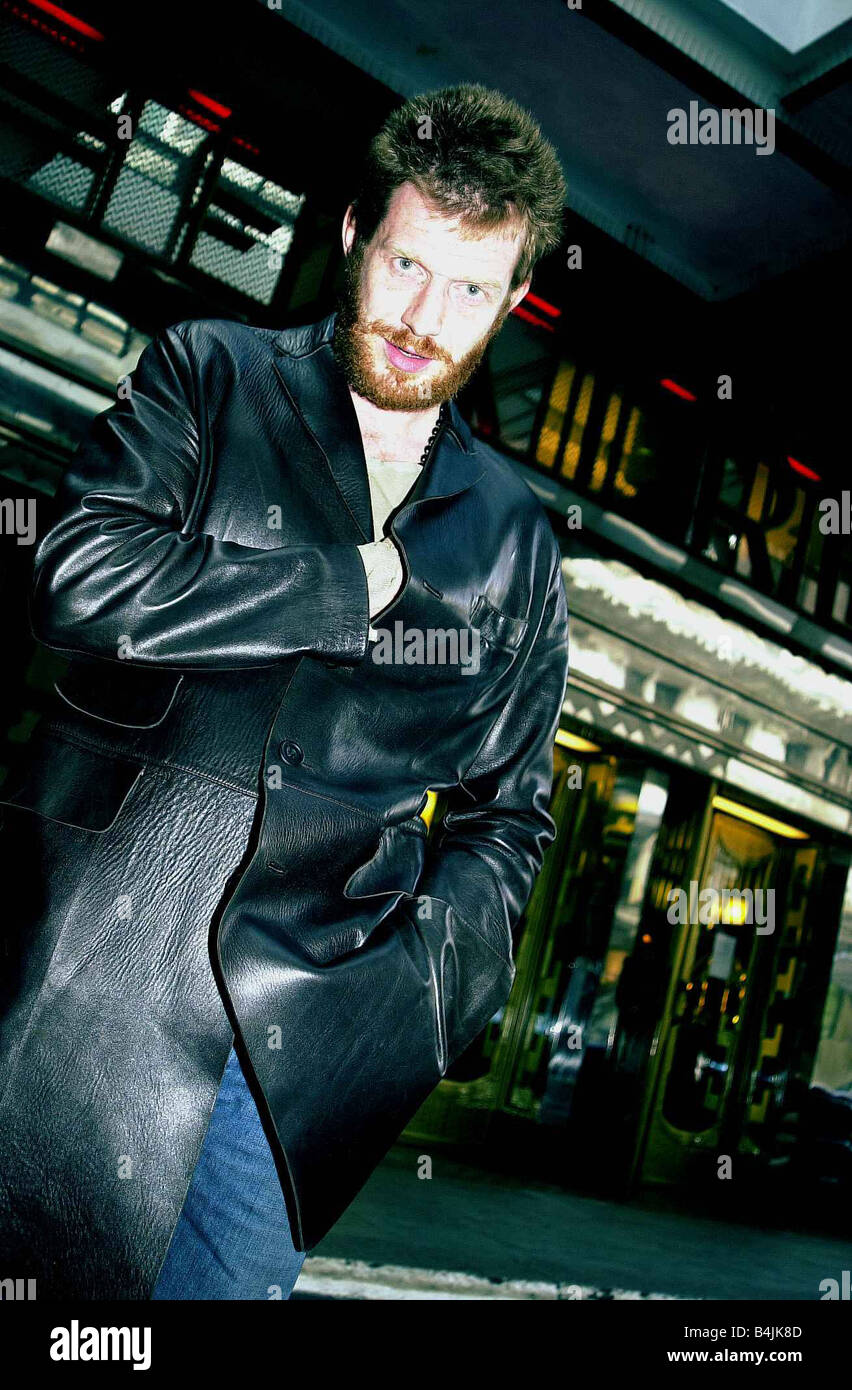 Actor Jason Flemming September 2001 outside the Savoy Theatre were he s ...