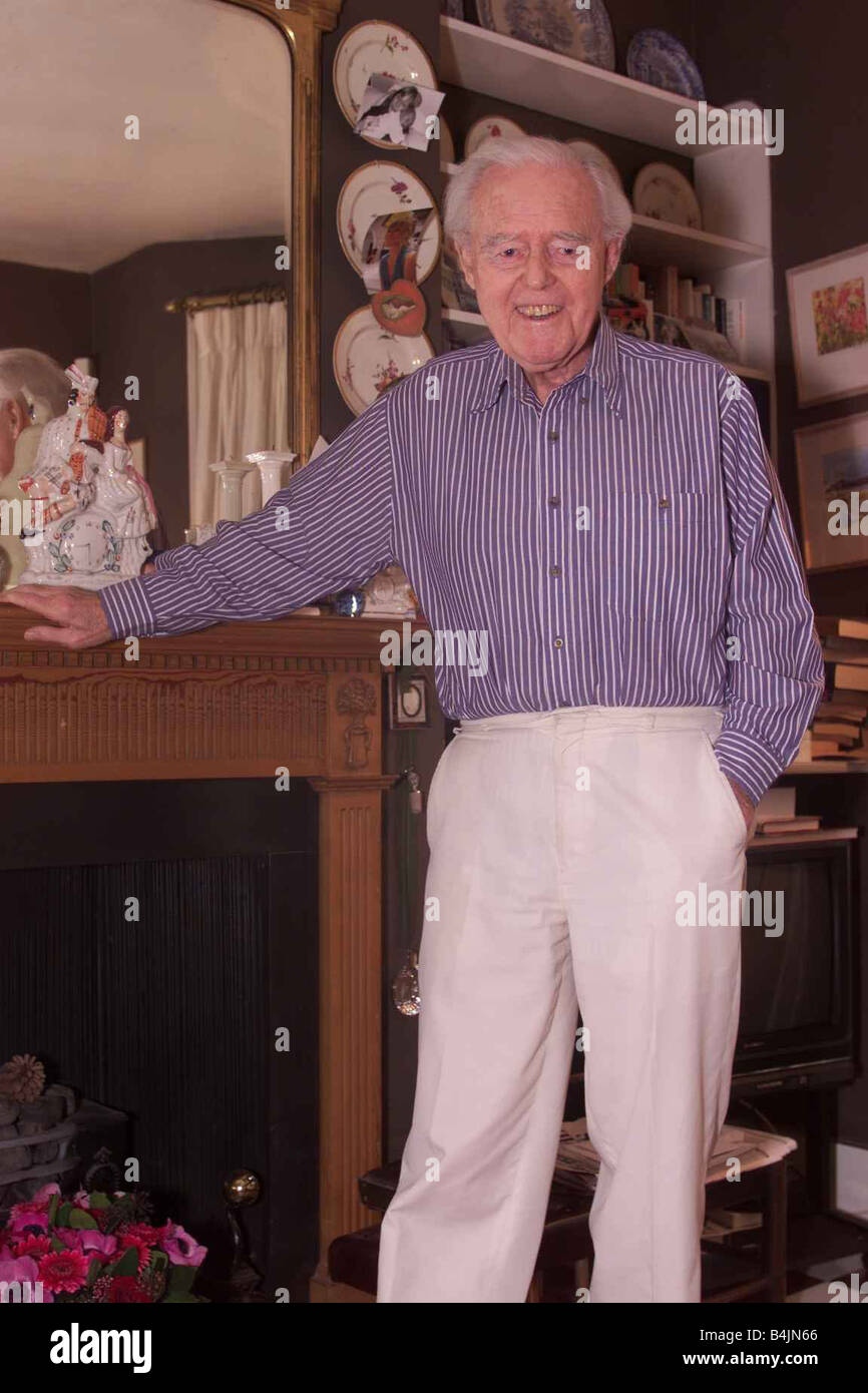 Terence Barcroft October 2001 Forsyte Saga Stock Photo - Alamy