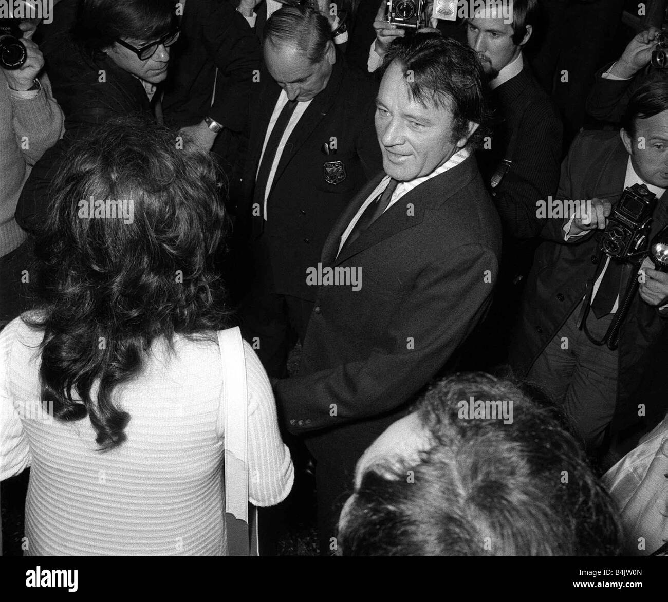 Elizabeth Taylor Oct 1970 and Richard Burton attens Liz s son Michael ...