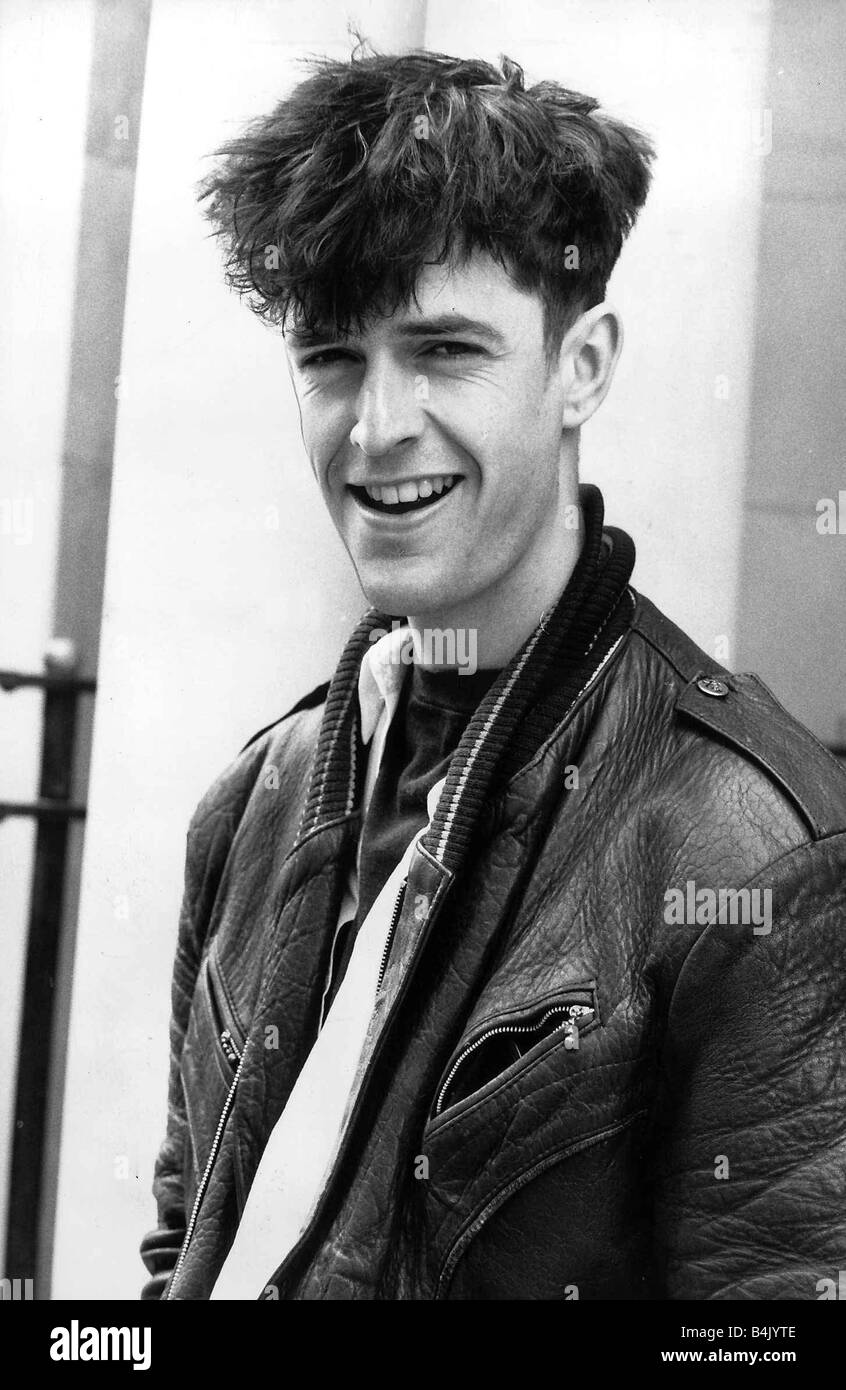 Rupert Everett actor and singer May 1987 dbase Stock Photo - Alamy