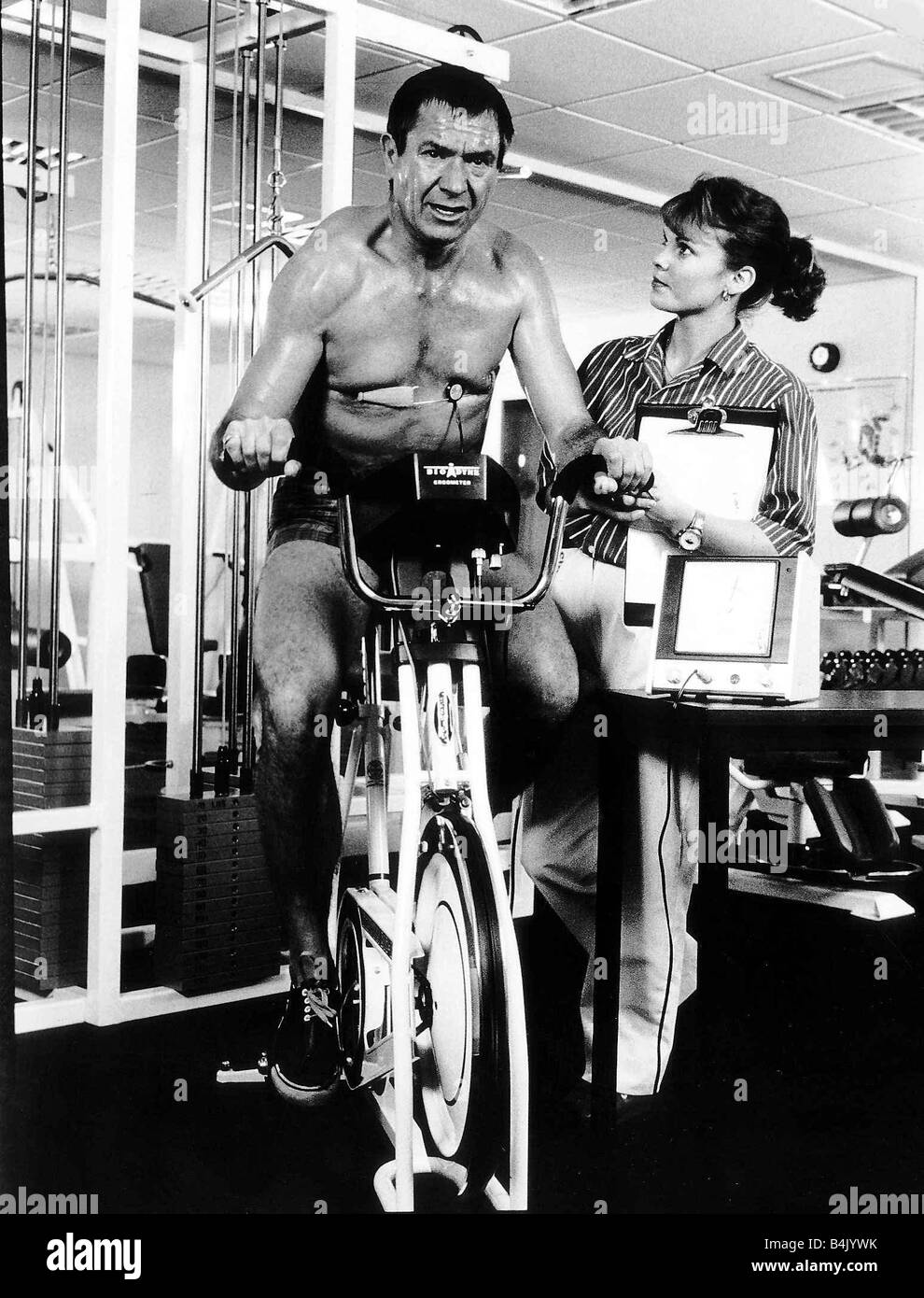 Michael Elphic Actor from the TV drama Boon getting in shape for a new ...