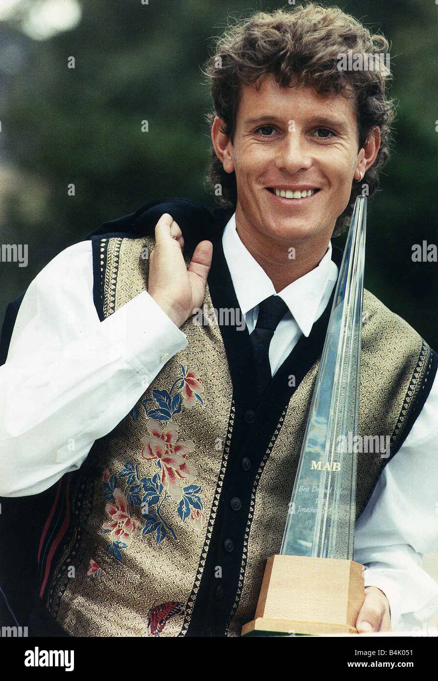 Jonathon Morris Actor Voted Britains Best Dressed Man September 1989 ...