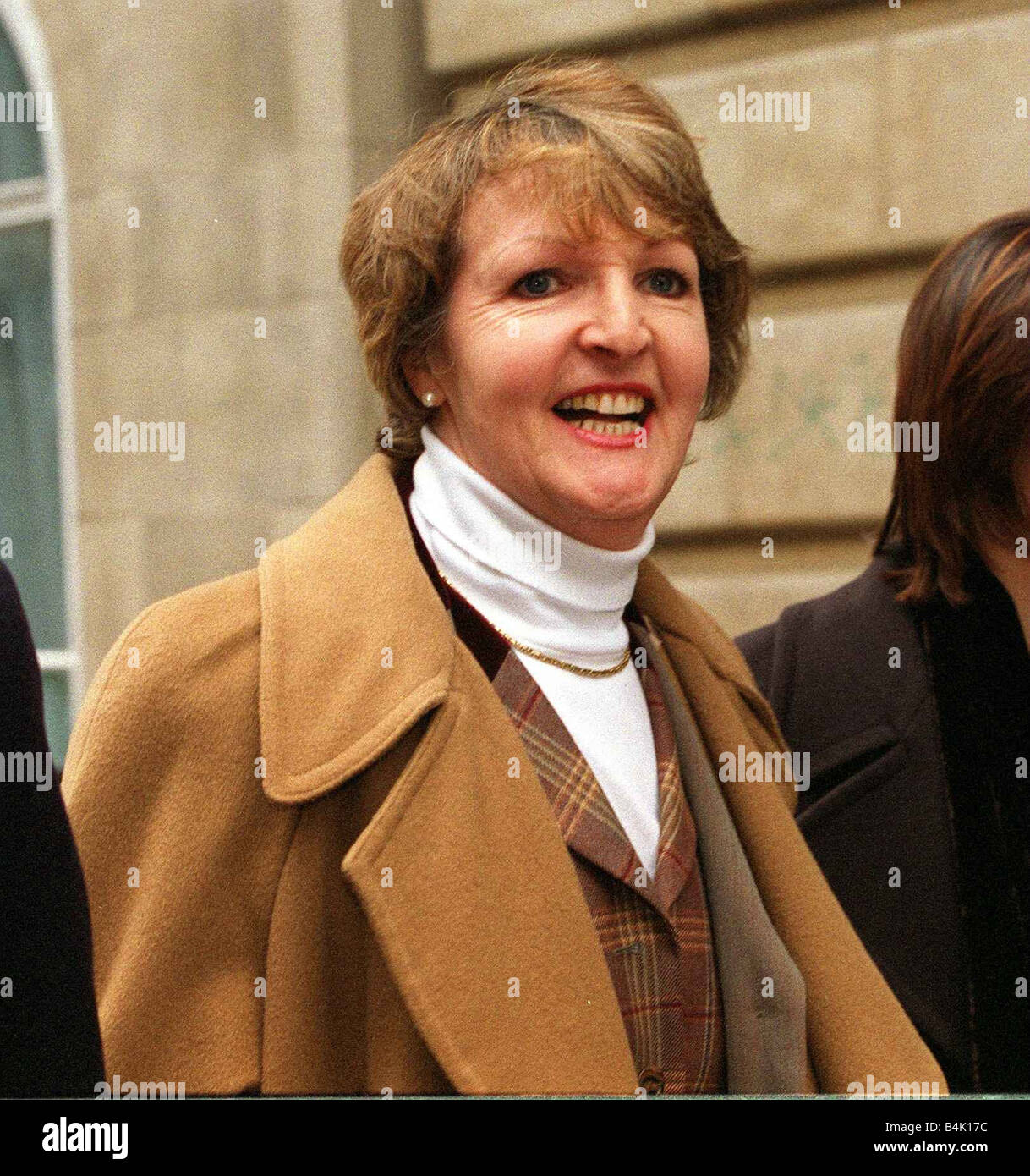 Actress Penelope Keith February 1999 in London today after Rosemary ...