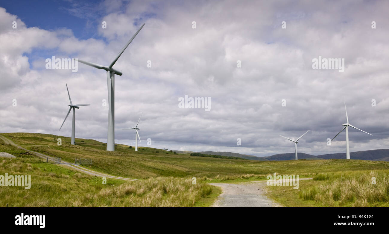Wind turbines at the Lambrigg Wind Farm in Cumbria Stock Photo - Alamy
