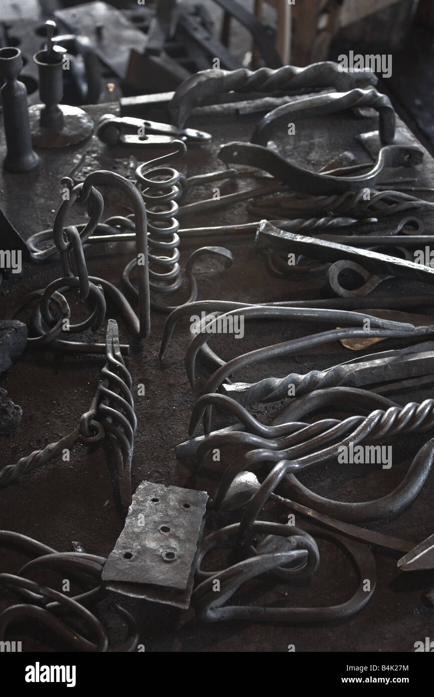 Wrought iron tools hi-res stock photography and images - Alamy