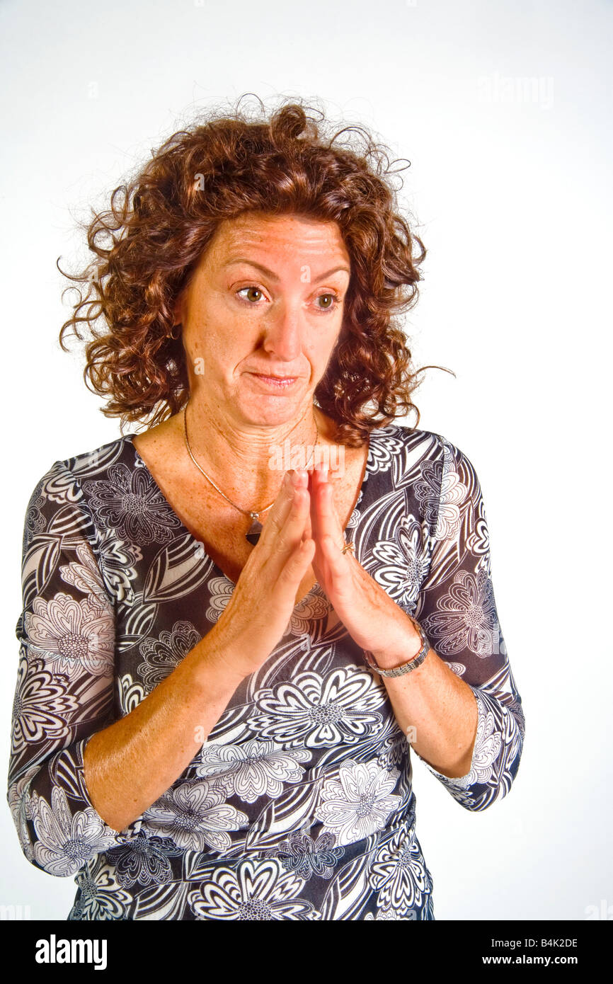 Steepling Hands High Resolution Stock Photography and Images - Alamy