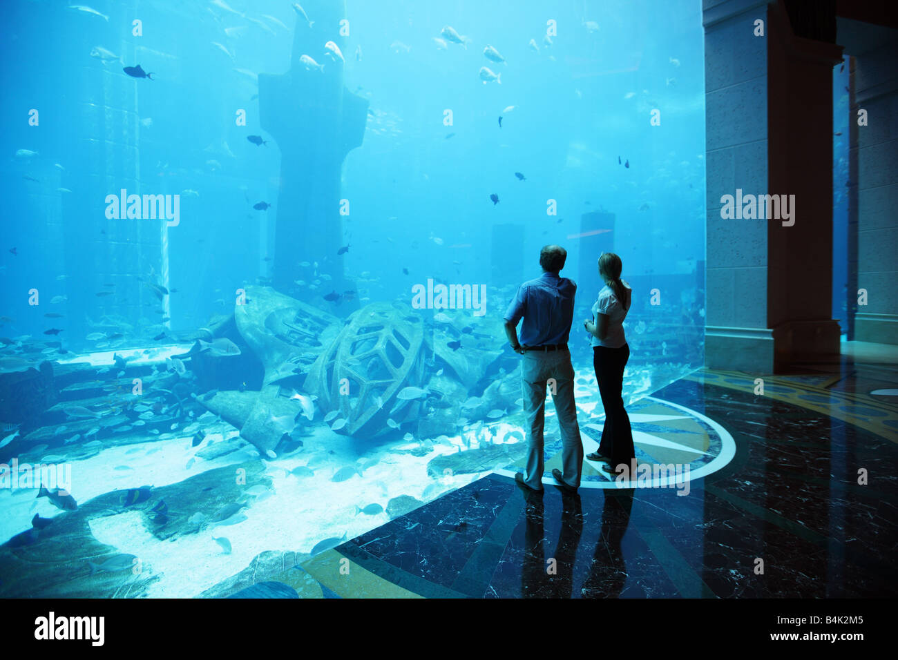 View from East Tower Lobby in the Ambassador Lagoon, 11-Million liter ...