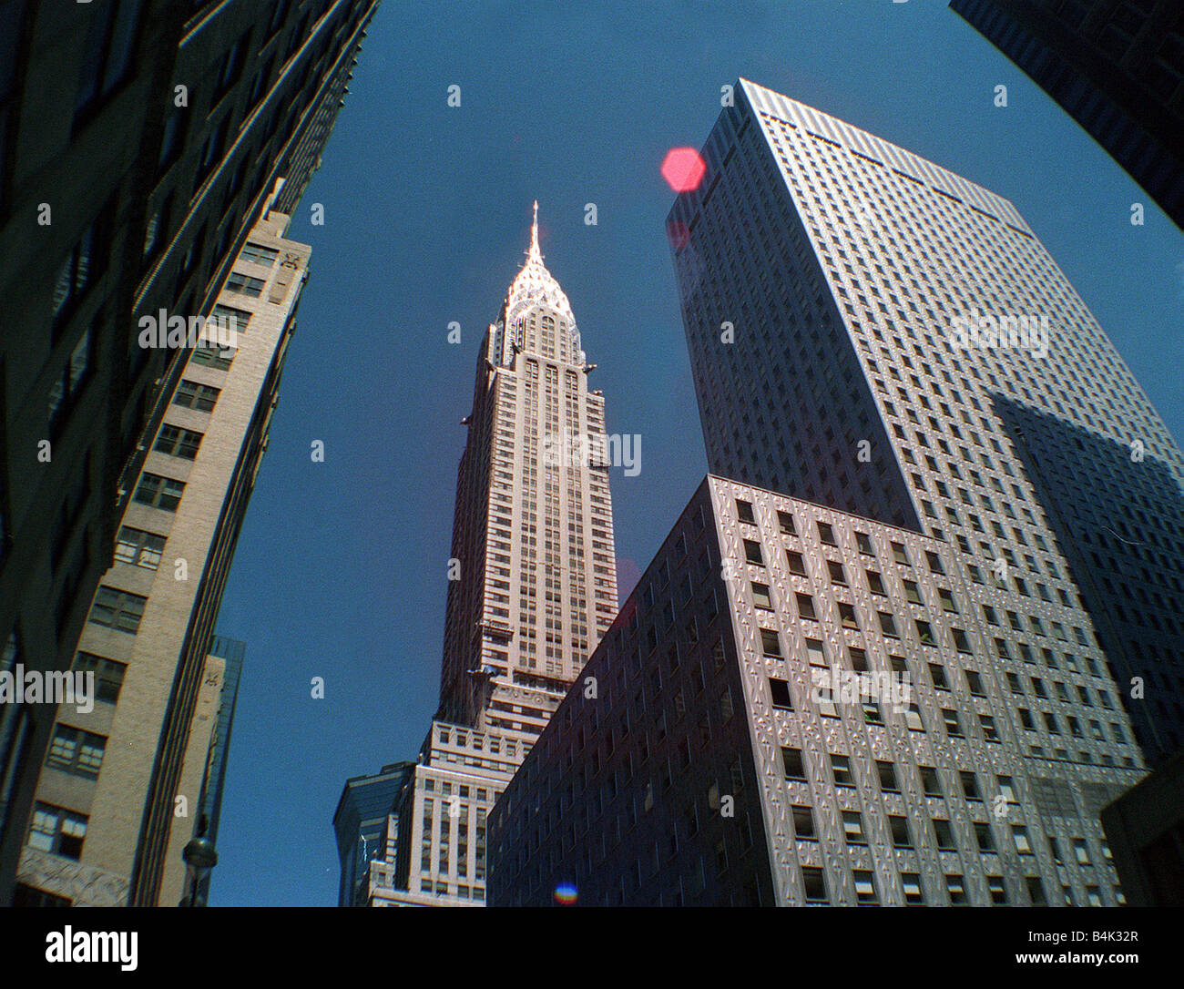 Chrysler Building New York USA United States of America August 1999 ...