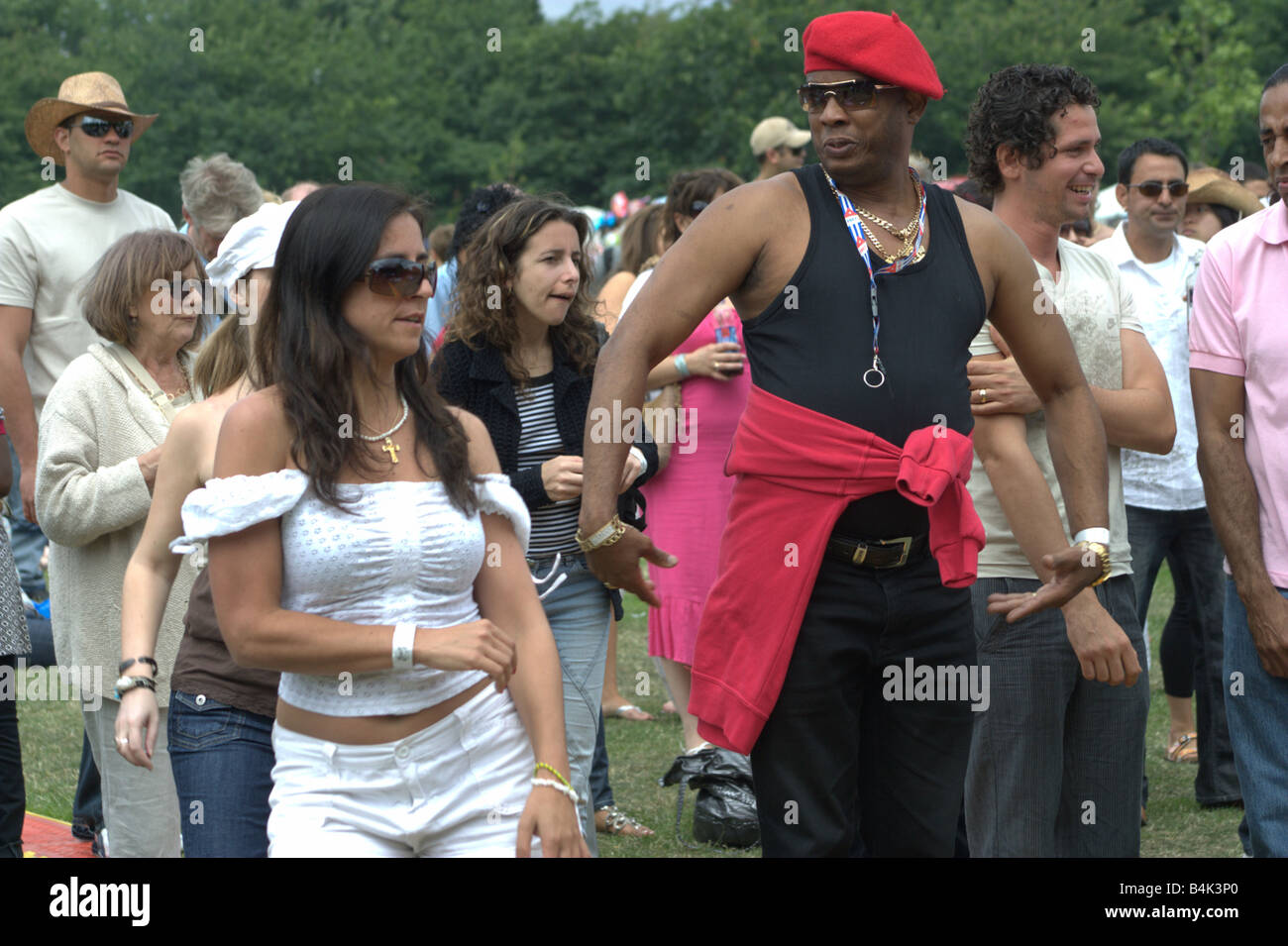 happy raised arms dancing spectators crowd cuban cuba caribbean ...
