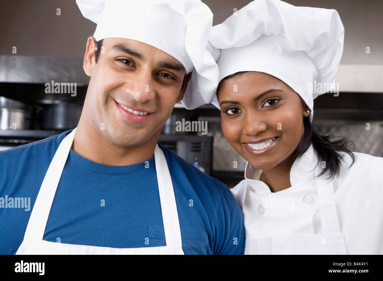 Portrait of multi-ethnic pastry chefs Stock Photo - Alamy