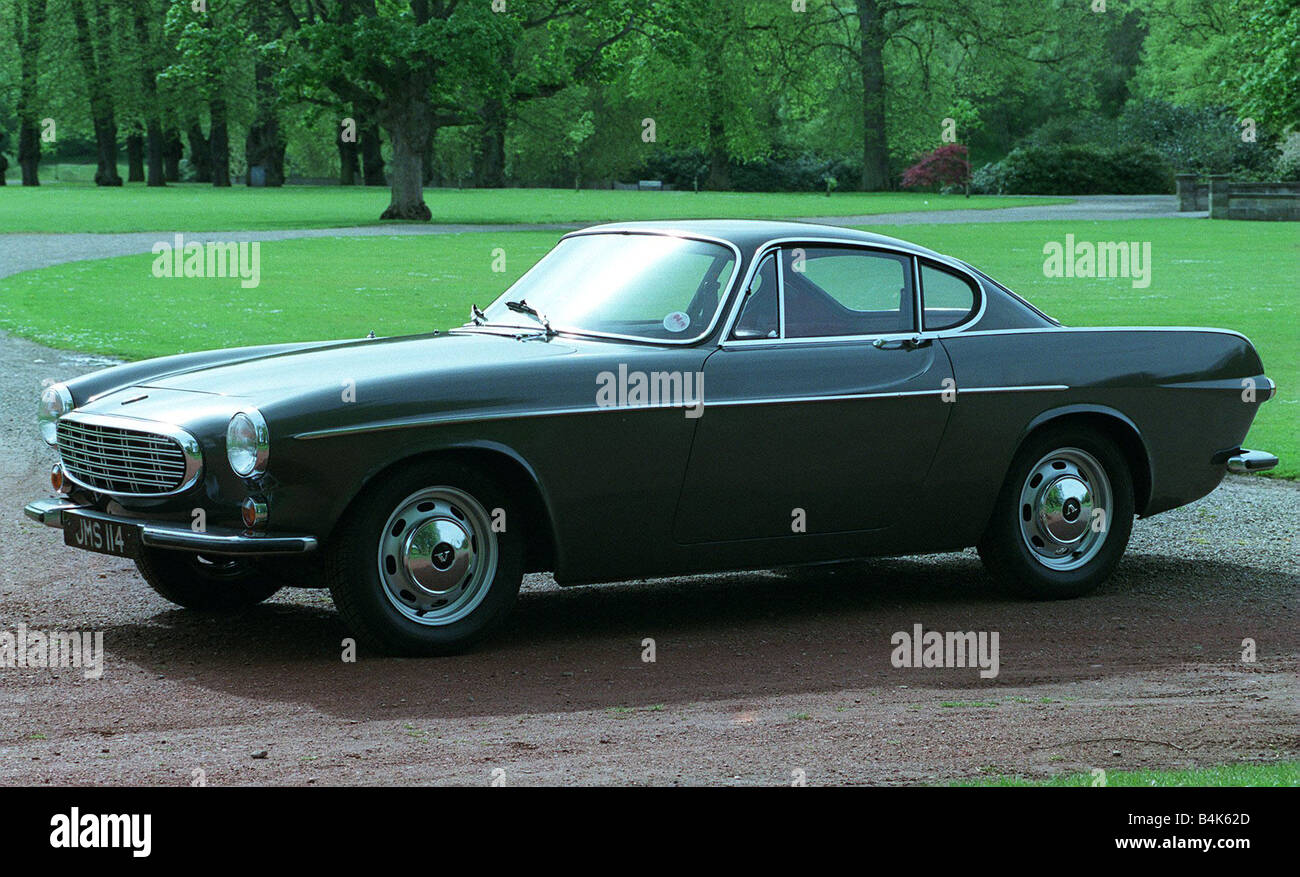 John Martin with P1800 Volvo car May 1998 Stock Photo - Alamy